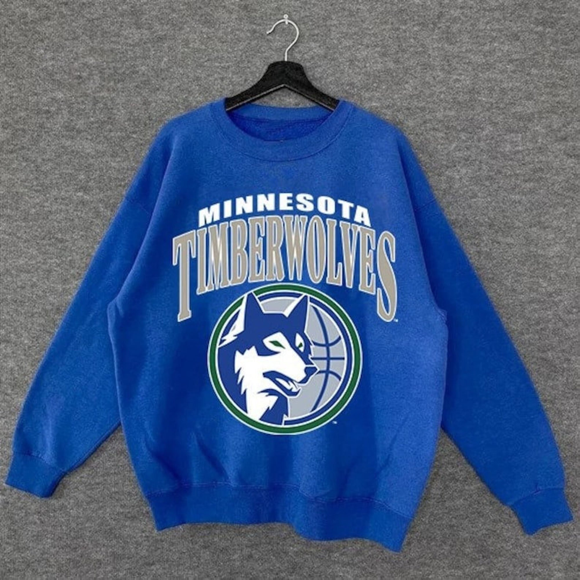 Vintage Minnesota Basketball Shirt, Timberwolves Basketball 2023-24 ...