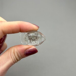 Lodelite Quartz Fish Small Carving (1 5/16") for Witch Altars, Crystal ...