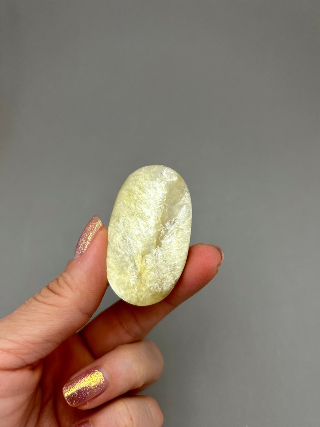 Golden Mica Crystal Palm Stone Crystal Grids Solar Plexus Self ...