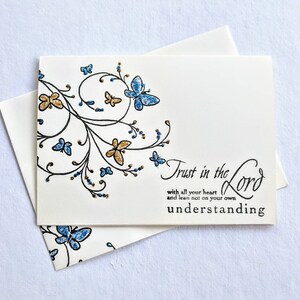 14 Scripture Blank Note Cards and Envelopes. Cards Are Ivory - Etsy