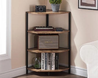 Rustic Corner Shelf - Etsy