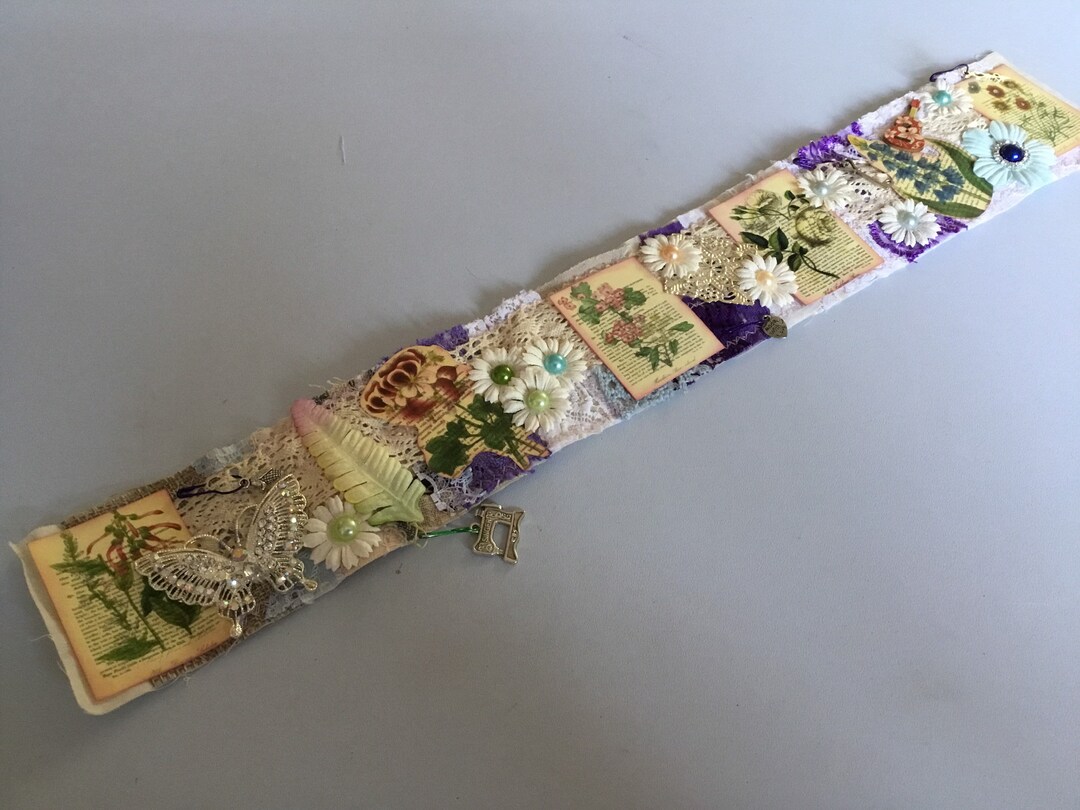 Wings and Flowers Snippet Strip - Etsy