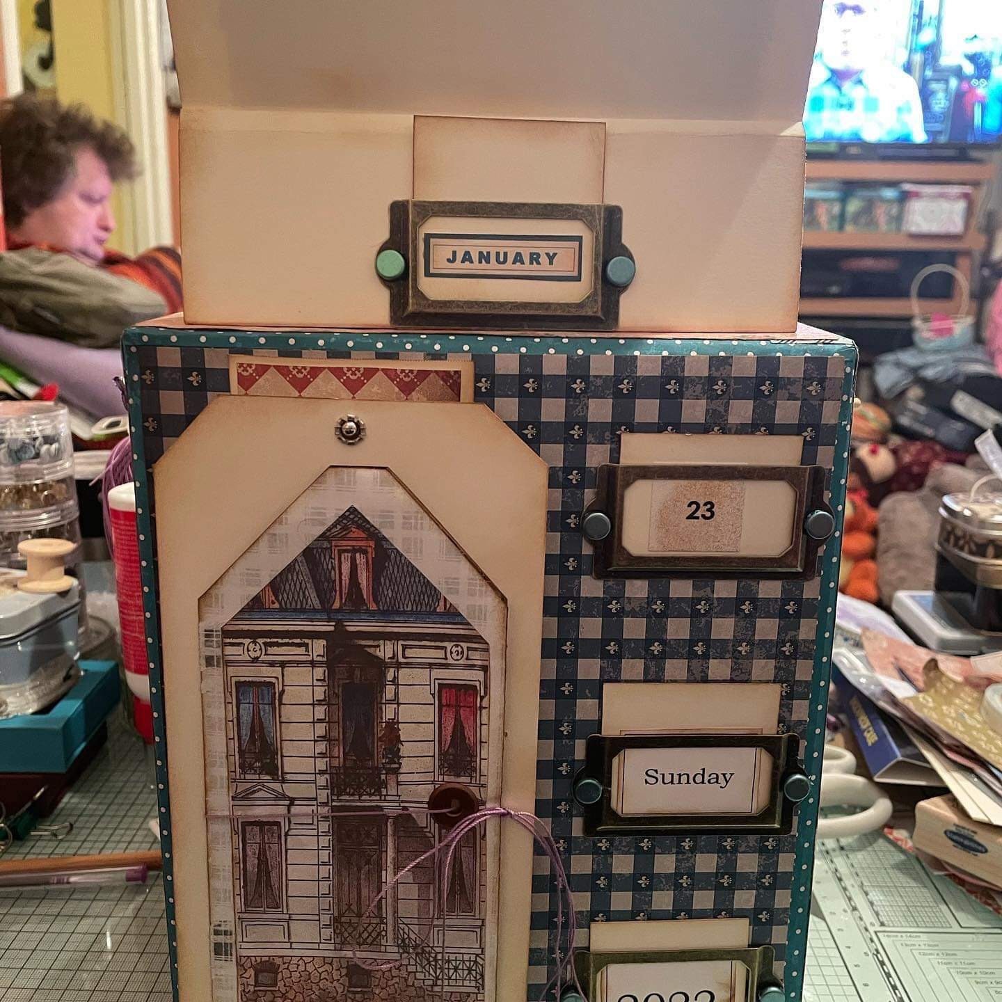 Calendar Display Wardrobe - Etsy