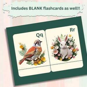 Printable Alphabet Flash Cards, Classroom Decor, Toddlers Preschool ...