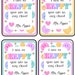 Back to School Gift Tag for Teachers- Smiley Face - Happy You Are in My ...