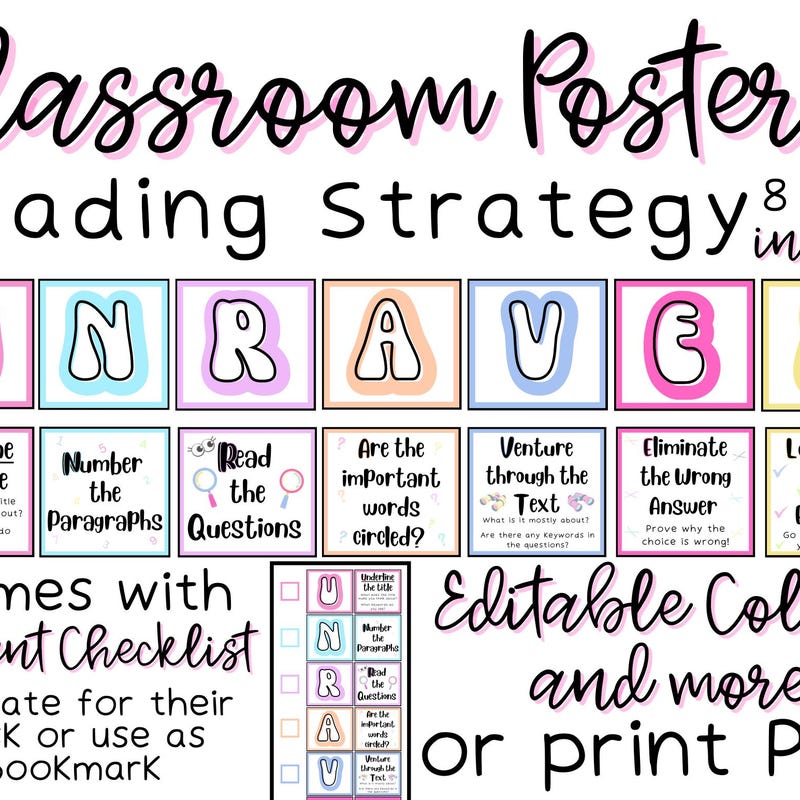 Anchor Charts - Etsy