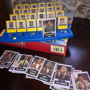 FRIENDS Guess Who Game Characters - PHYSICAL GAME - Etsy
