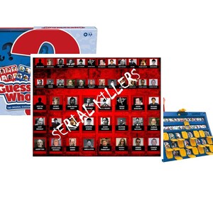 Serial Killers Guess Who Game Cards - DIGITAL FILE ONLY - Etsy