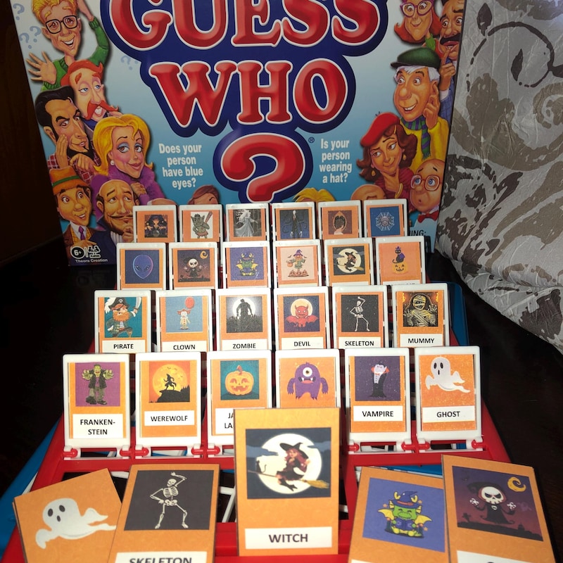 Guess Who Costume - Etsy