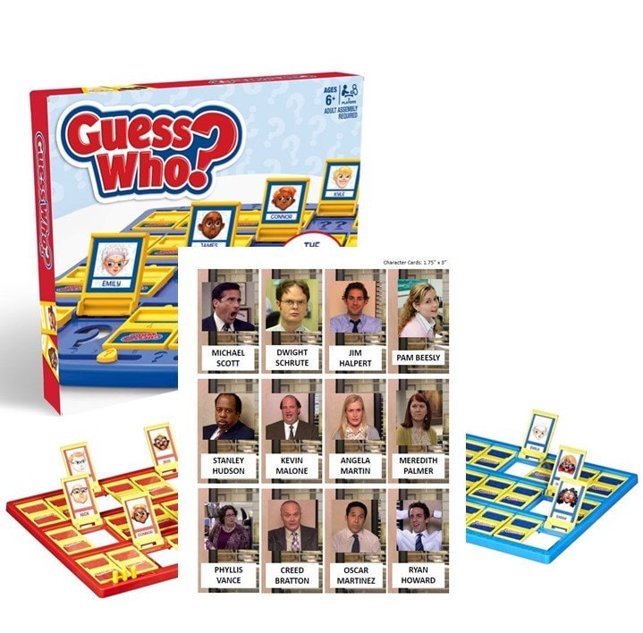The Office Guess Who Game Characters DIGITAL FILE ONLY - Etsy
