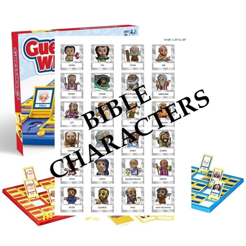 Whos Whos in the Bible - Etsy