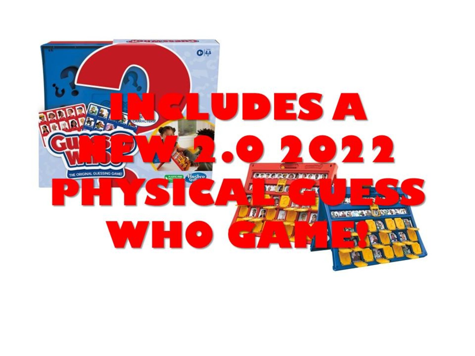 Spongebob Squarepants Guess Who Game: Version 2.0 - PHYSICAL GAME ...