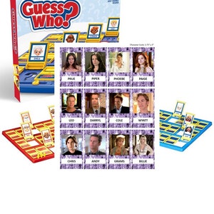 Charmed Guess Who Game Characters - PHYSICAL GAME - Etsy