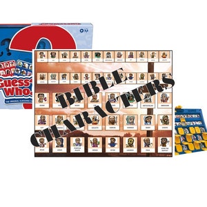 Easter Set - Bible Guess Who Game Characters - DIGITAL FILE ONLY - Etsy