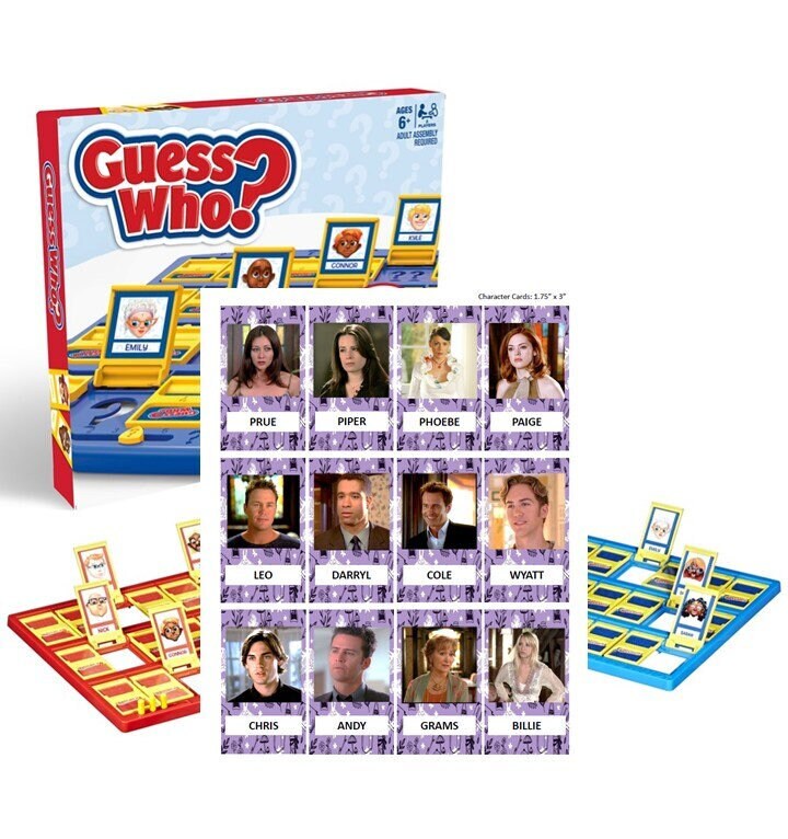 Charmed Guess Who Game Characters DIGITAL FILE ONLY - Etsy