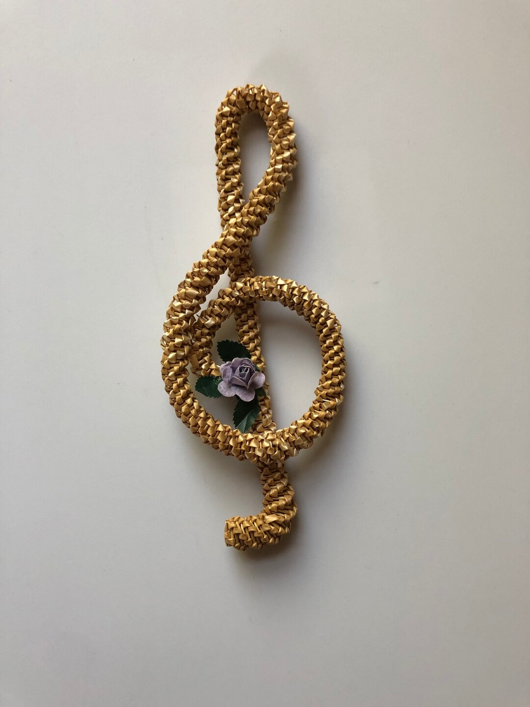Wheat Weaving Treble Clef - Etsy