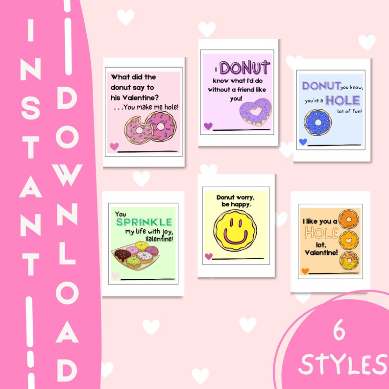 Classroom Valentines Cards | Kids Valentines | Print at Home Valentines ...