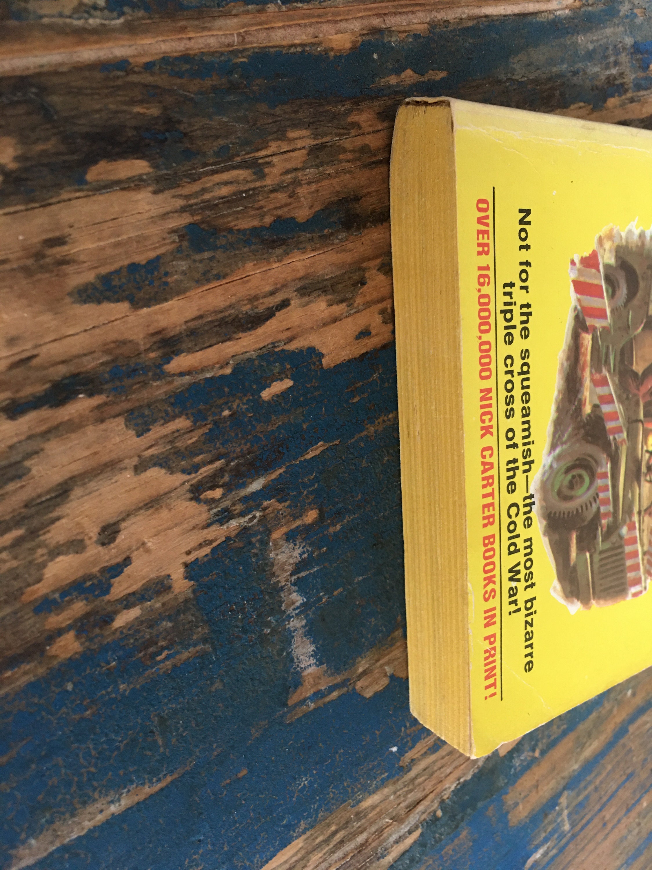 1973 Nick Carter Strike Force Terror-a KILLMASTER Espionage Chiller ...