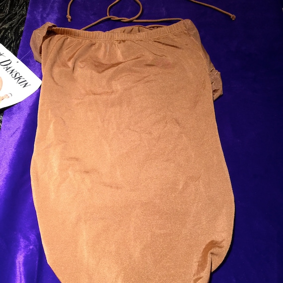 Two 80's Danskin Burnt Bronze One Piece Freestyle Swi… - Gem