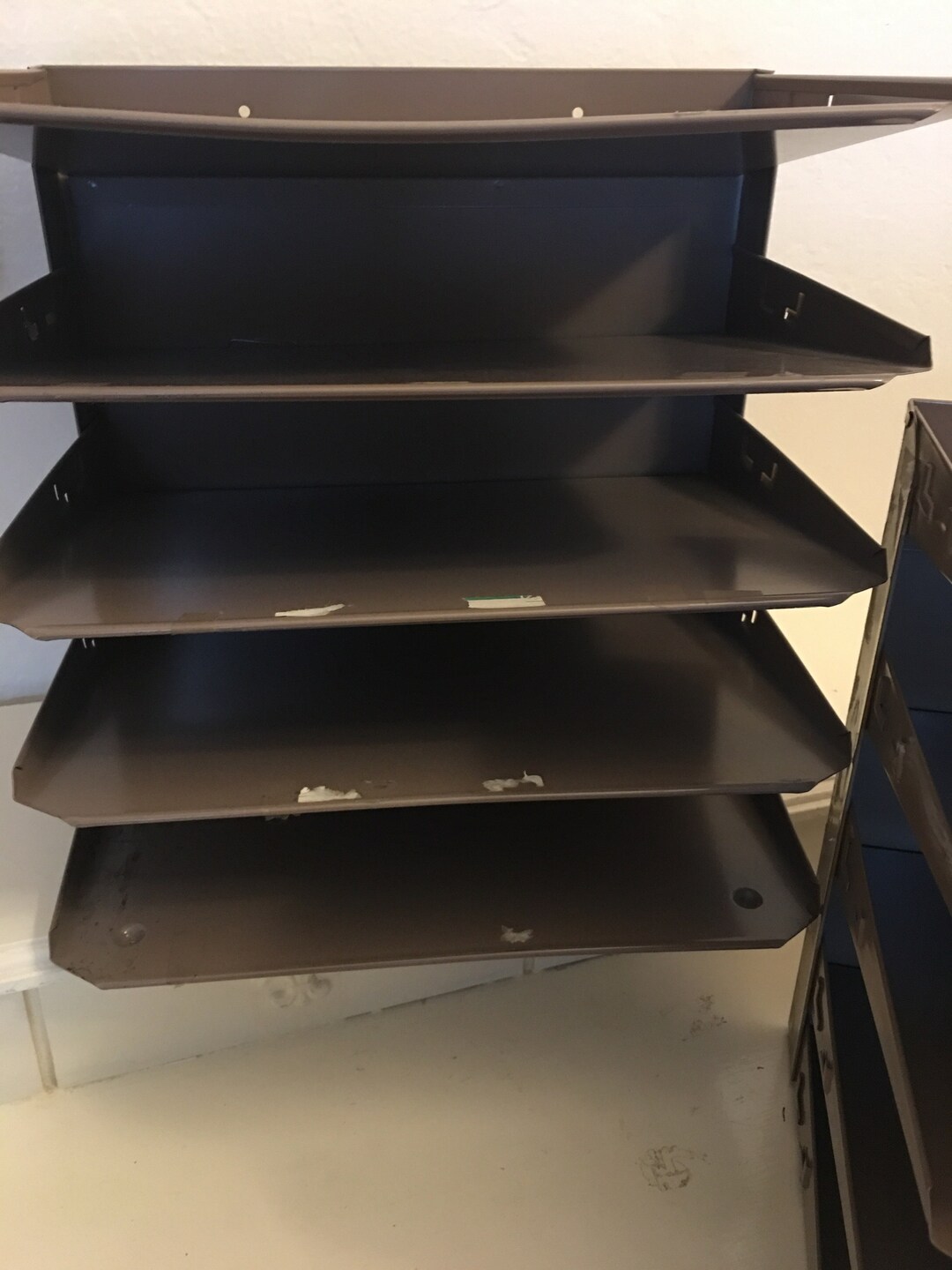 Vintage Industrial Lit-ning File Trays Tan Color-2 Available - Etsy