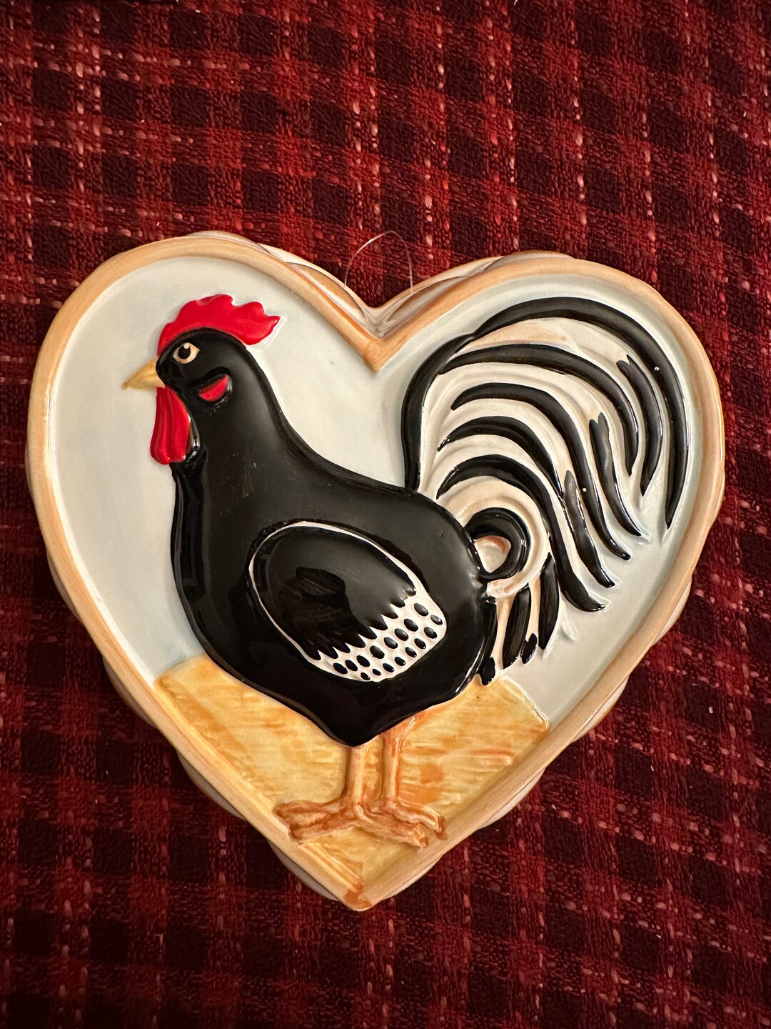 1981 Ceramic Wall Decor Rooster Motif by Sigma the Toastsetter Designed ...