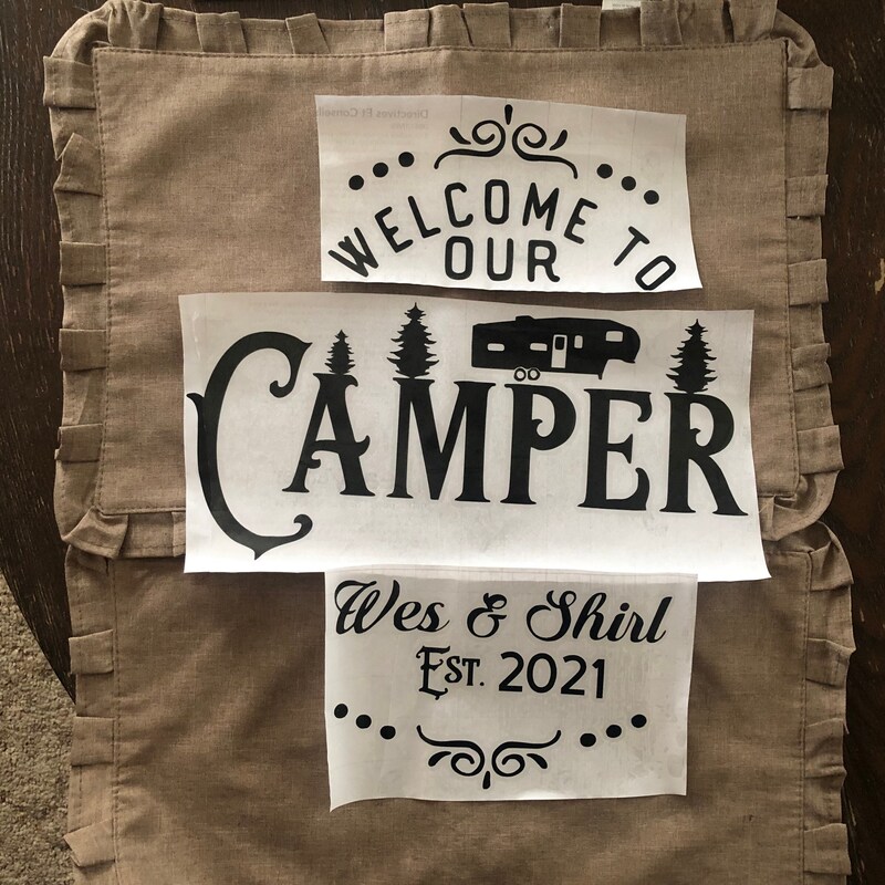 Camper Vinyl Decal - Etsy