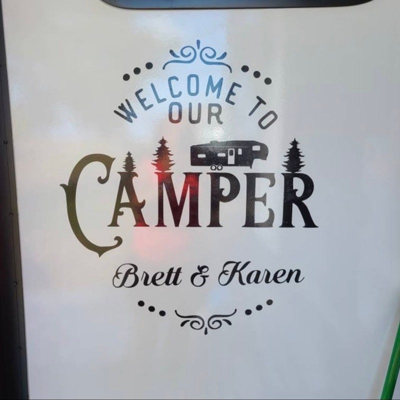 Camper Decal - Etsy