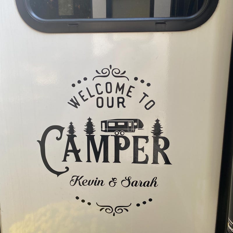 Rv Wall Decal - Etsy