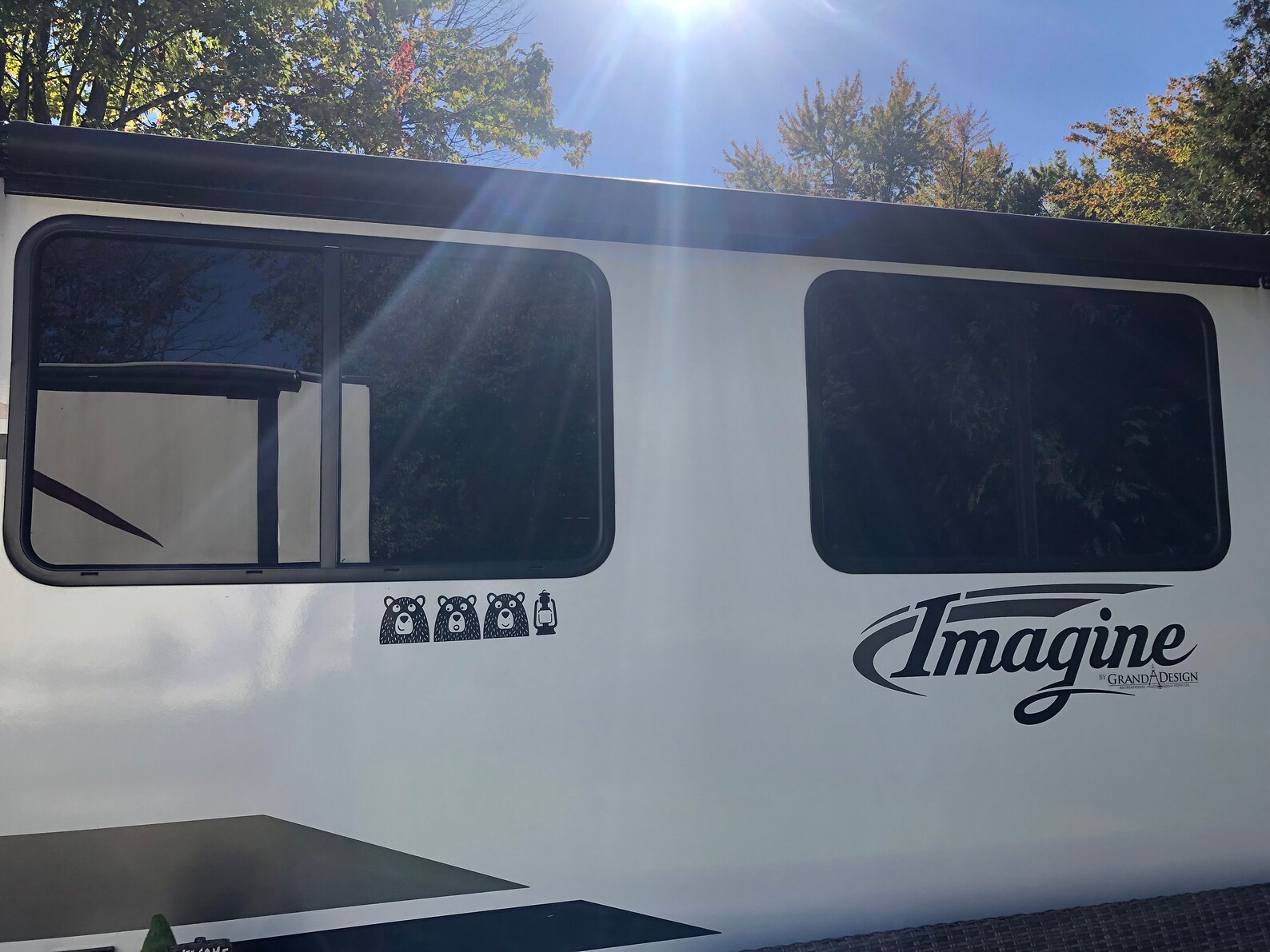 Large Camping Decal Camper Decals Fun Camping Decal 3 | Etsy