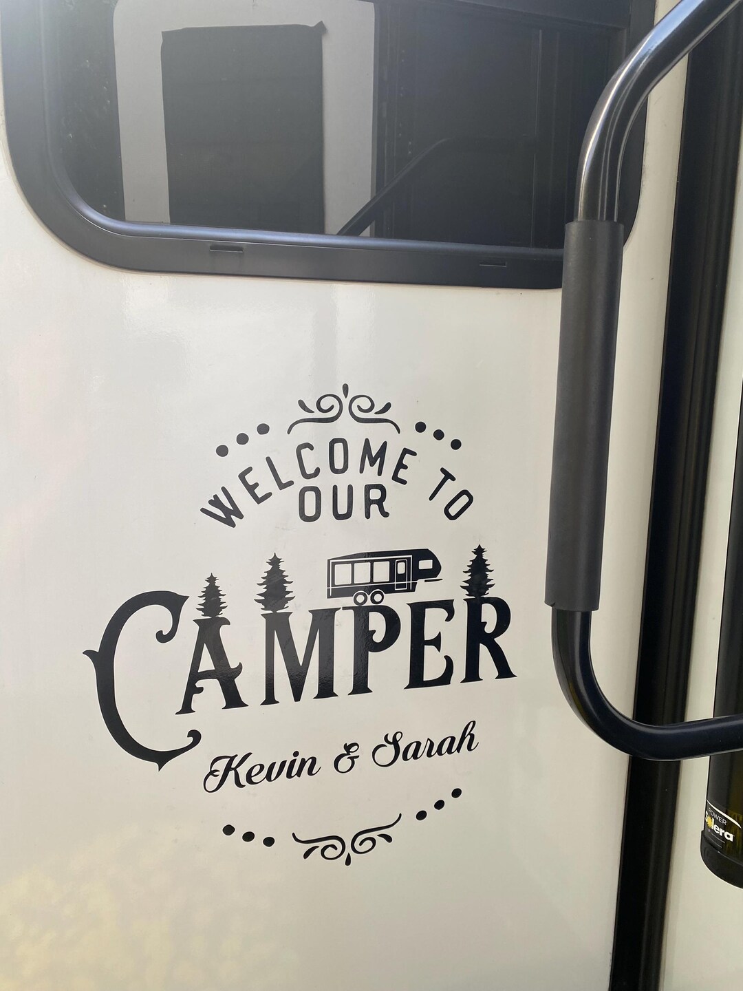 Wall Decal for Your Fifth Wheel Rv Welcome Campers With This ...