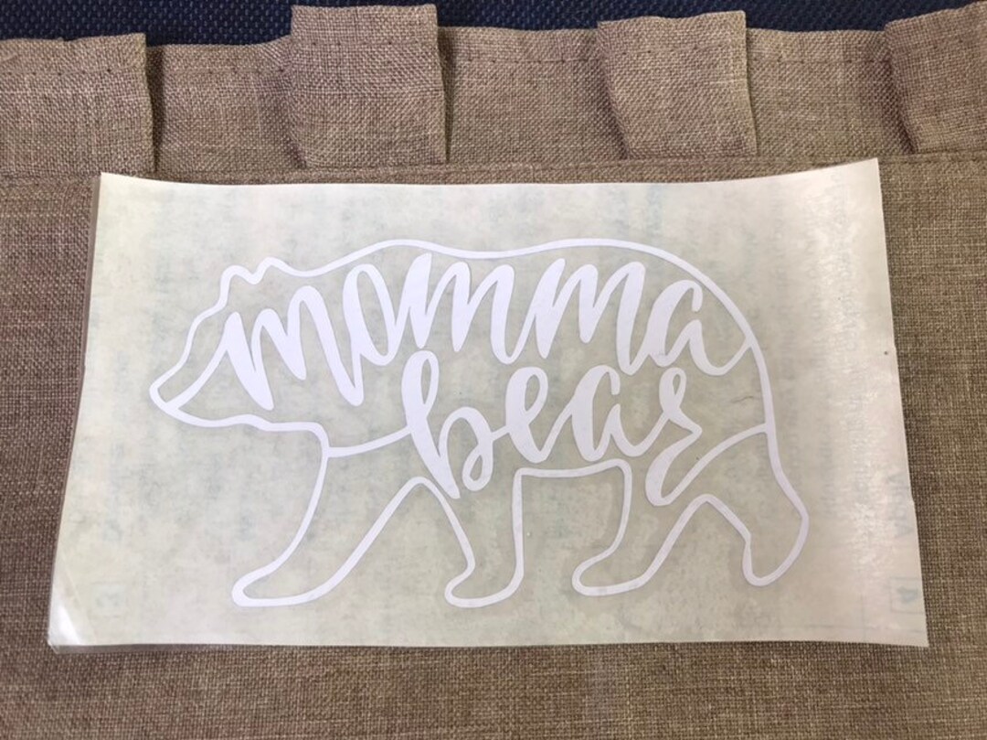 Momma Bear Car Decals • Decal for Car • Mama Decal • Car Window Decals ...