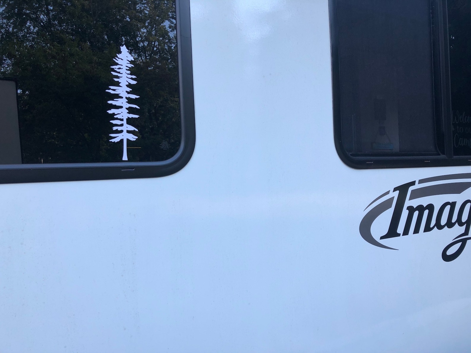 Large Camper Decal Sitka Tree Decal RV Decals Camping | Etsy