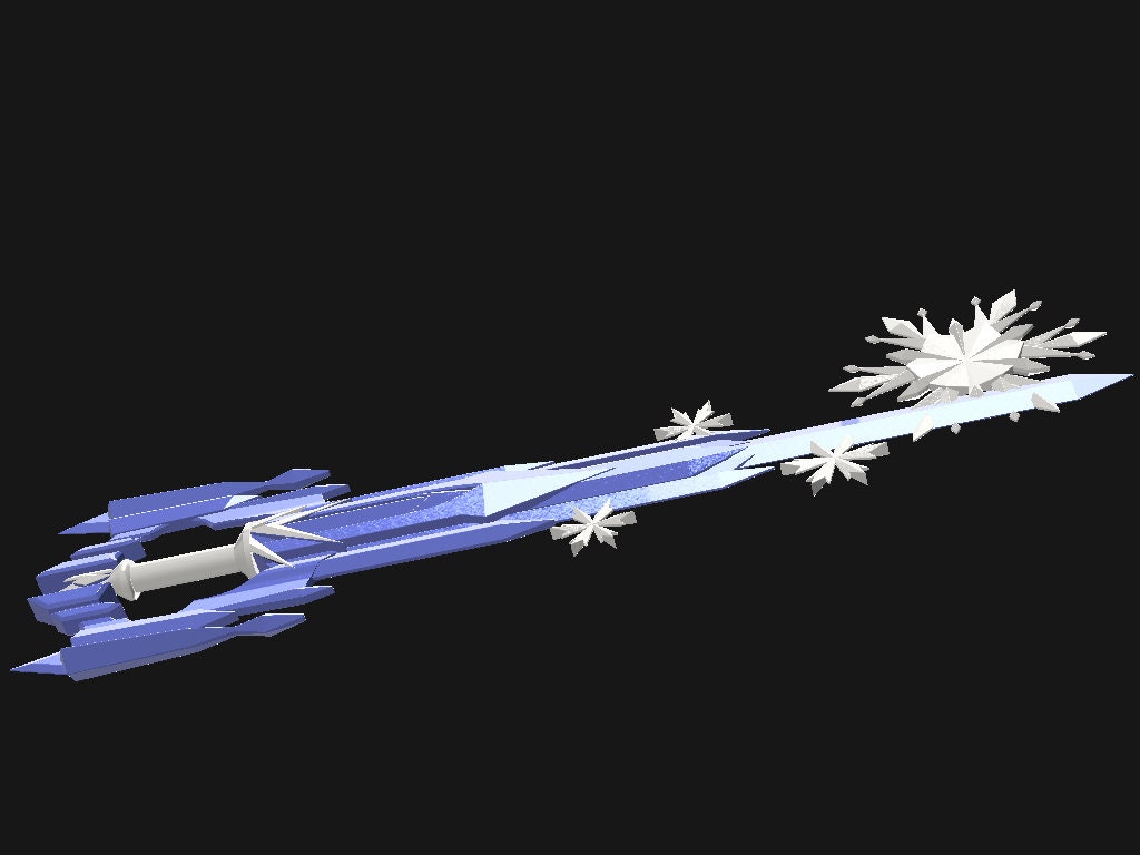 Crystal Snow Keyblade Files for 3D Printing - Etsy Finland