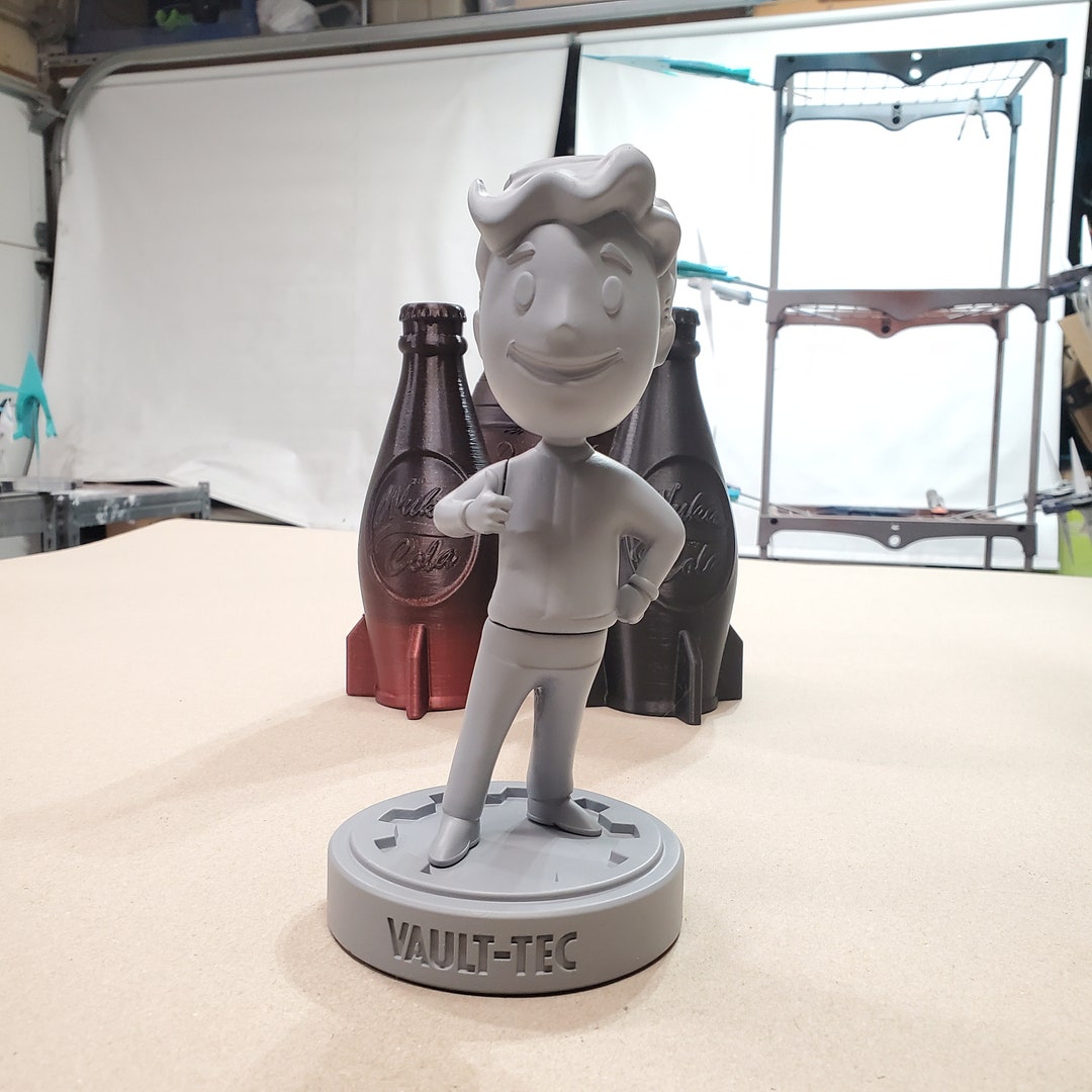 Fallout Vaultec Bobblehead Resin Print - Etsy