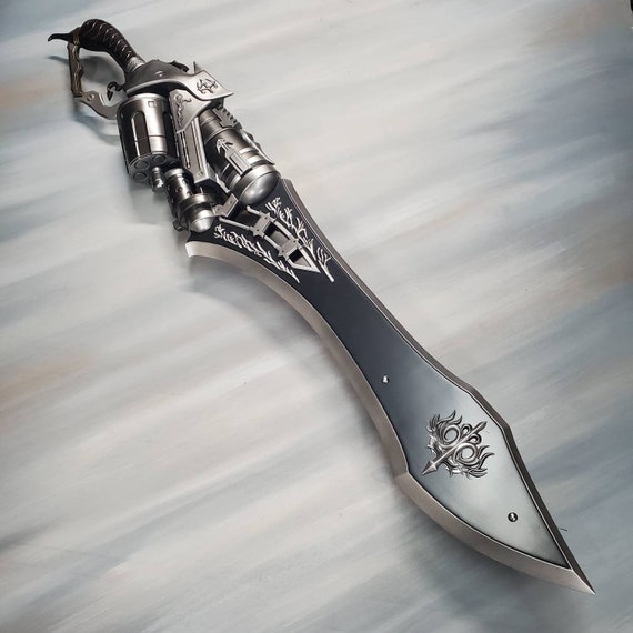 FFXIV Crownsblade Gunblade Fan Made Finished Replica - Etsy Singapore