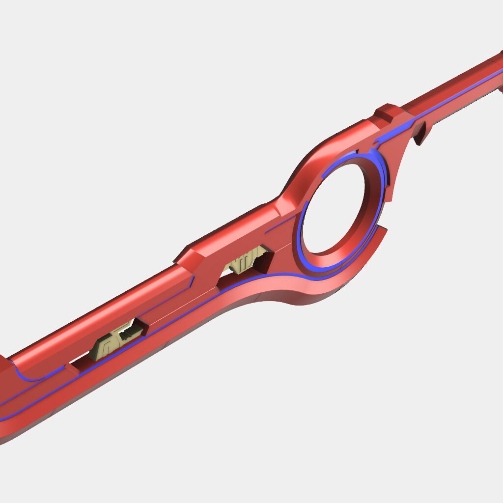 Xenoblade Monado Shulk 3d Printed KIT DIY - Etsy UK