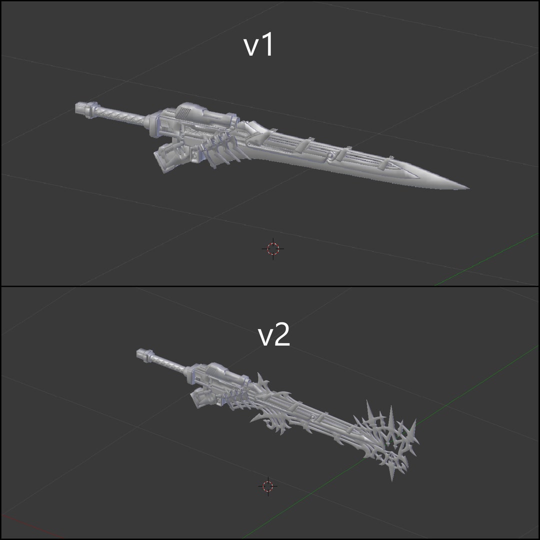 Yozora Keyblade Verum Rex 3D Printed Kit - Etsy Australia