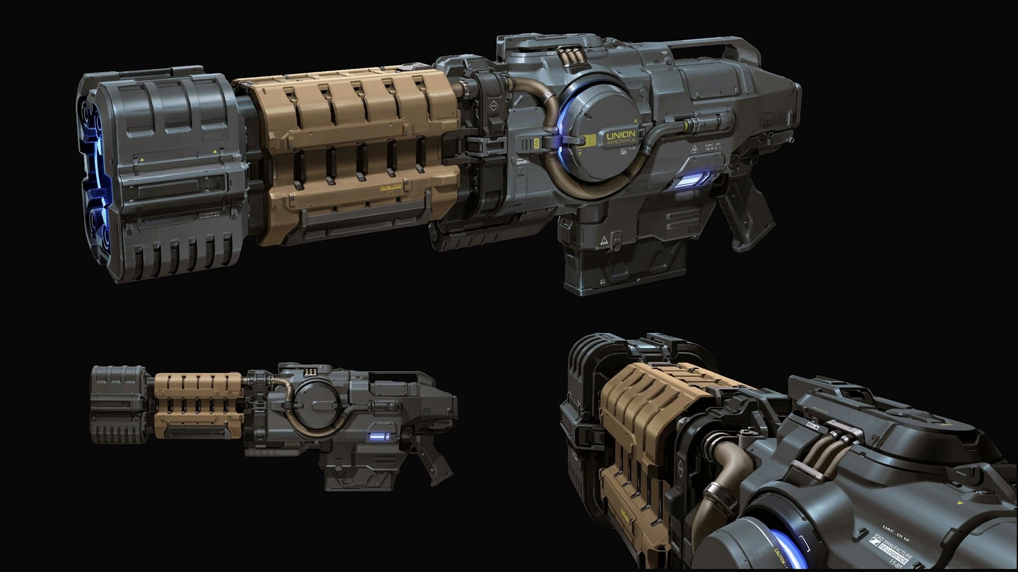 Doom Eternal Plasma Gun 3D Printed Kit Cosplay Replica - Etsy Singapore