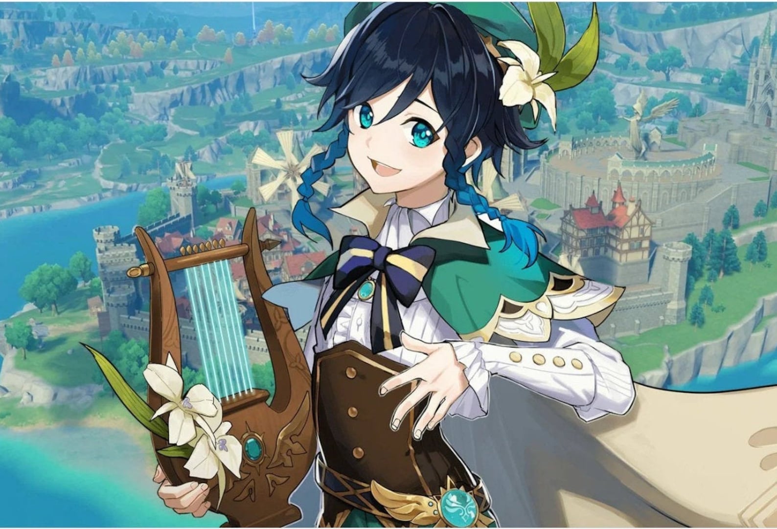 Genshin Impact Venti's Lyre 3D printed kit | Etsy