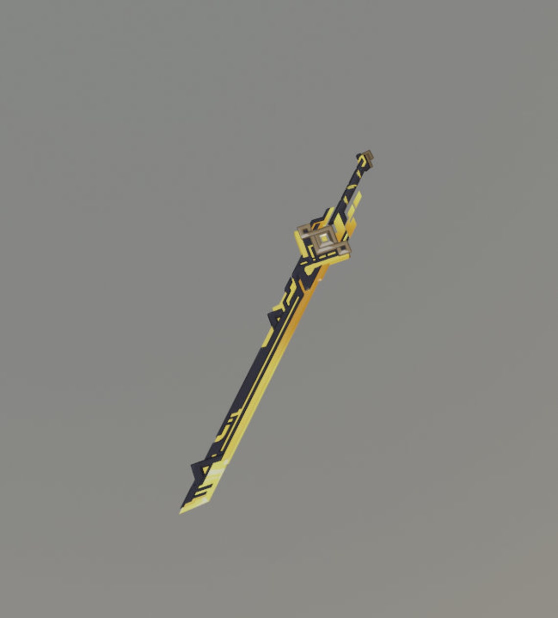 Geo Sword Genshin Impact 3D Printed Kit - Etsy Israel