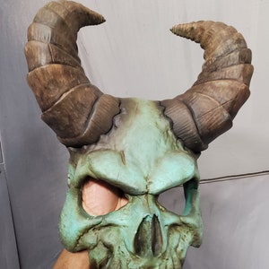 Skull Demon Mask - Etsy