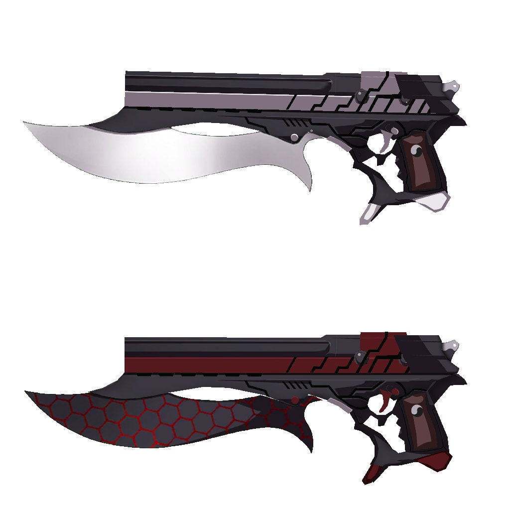 Alter Emiya Guns 3D Printed Kit kanshou and Bakuya | Etsy India