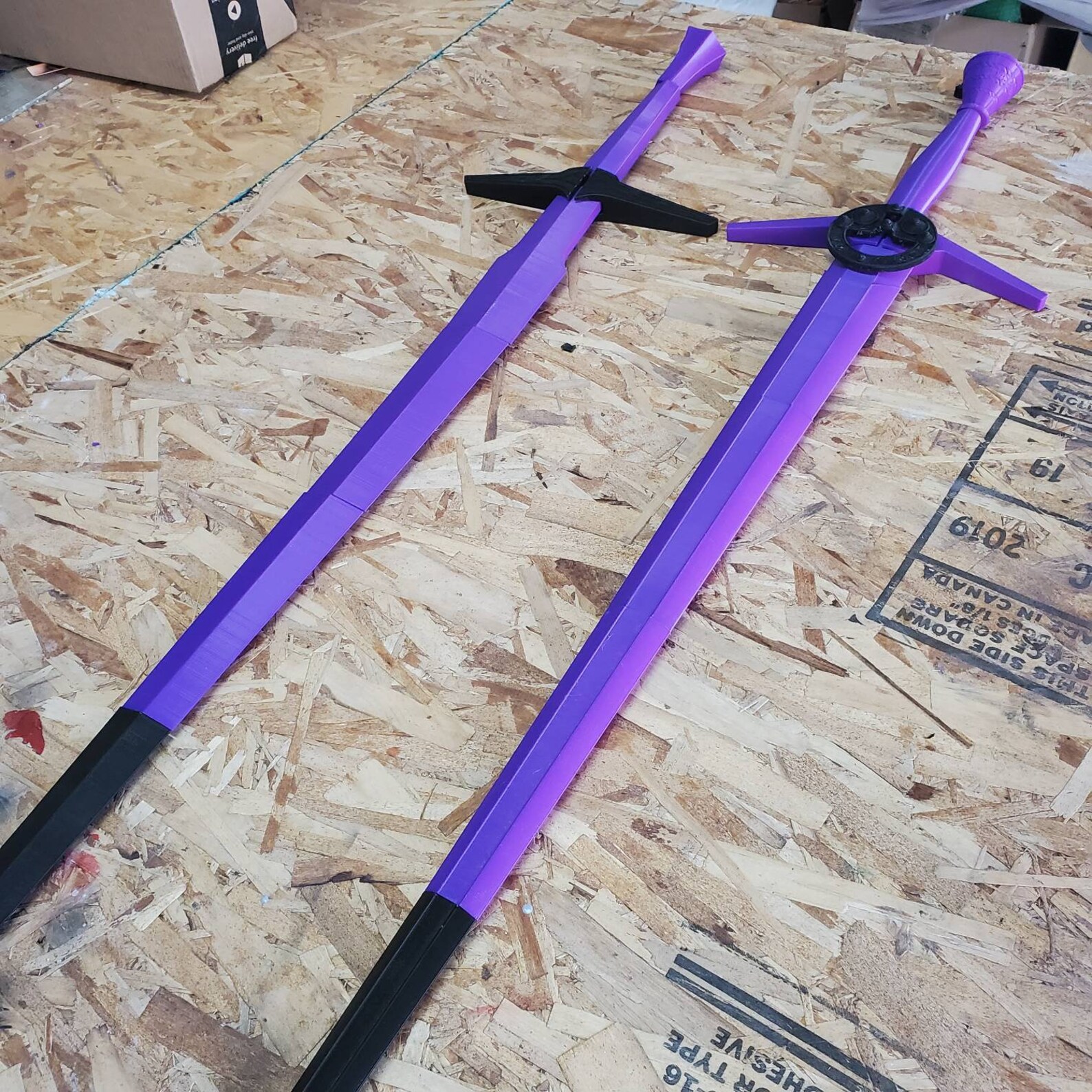 The Witcher Netflix Swords 3D Printed Kit - Etsy Sweden