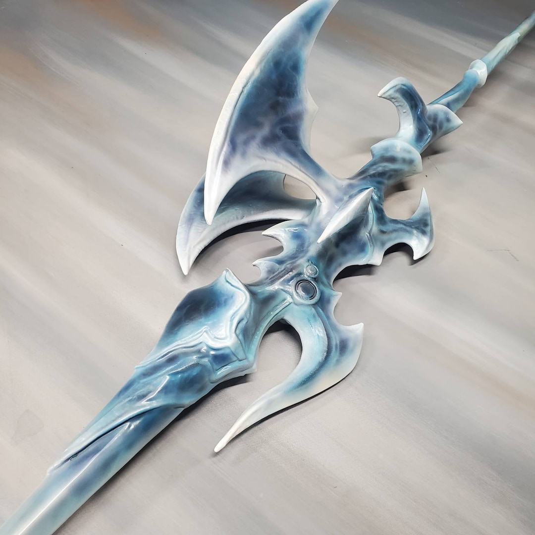 FF14 Gae Bolg Dragoon Estinien Lance Fächer gefertigte fertige Replik ...