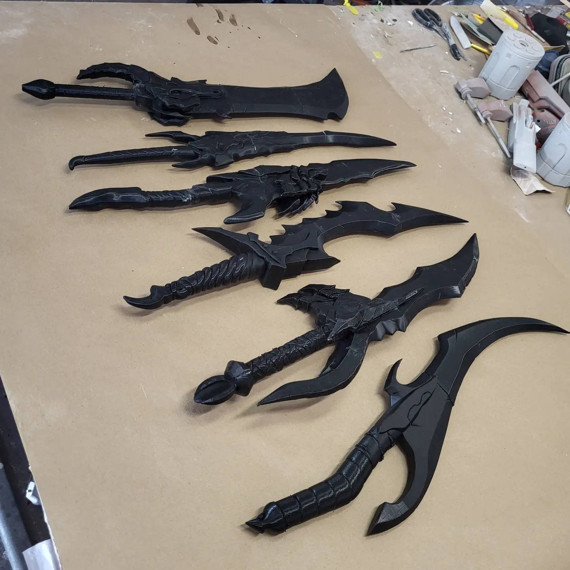 Solo Leveling Dagger Kamish Wrath 3D Printed Kit - Etsy Hong Kong