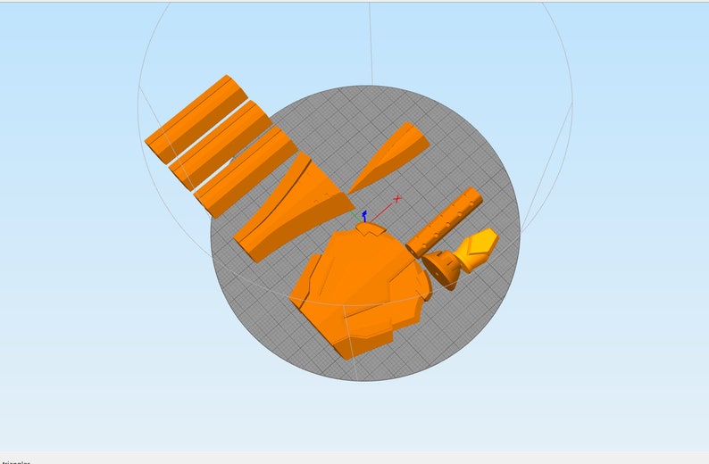 Cosplay Galantine - Gawain Sword Files for 3D Printing - Etsy
