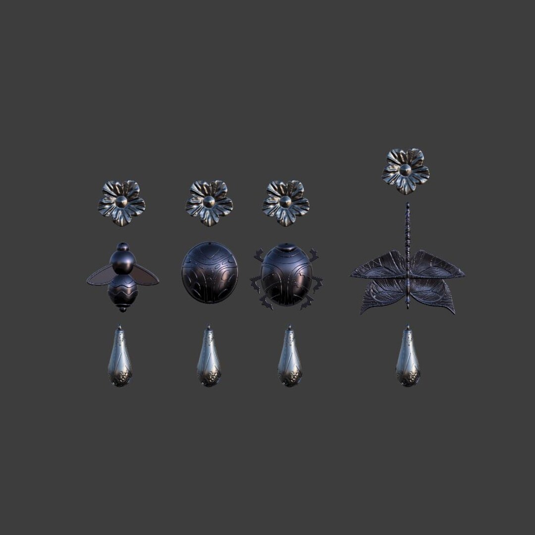 Bayonetta 3 Charms Files for 3D Printing. - Etsy