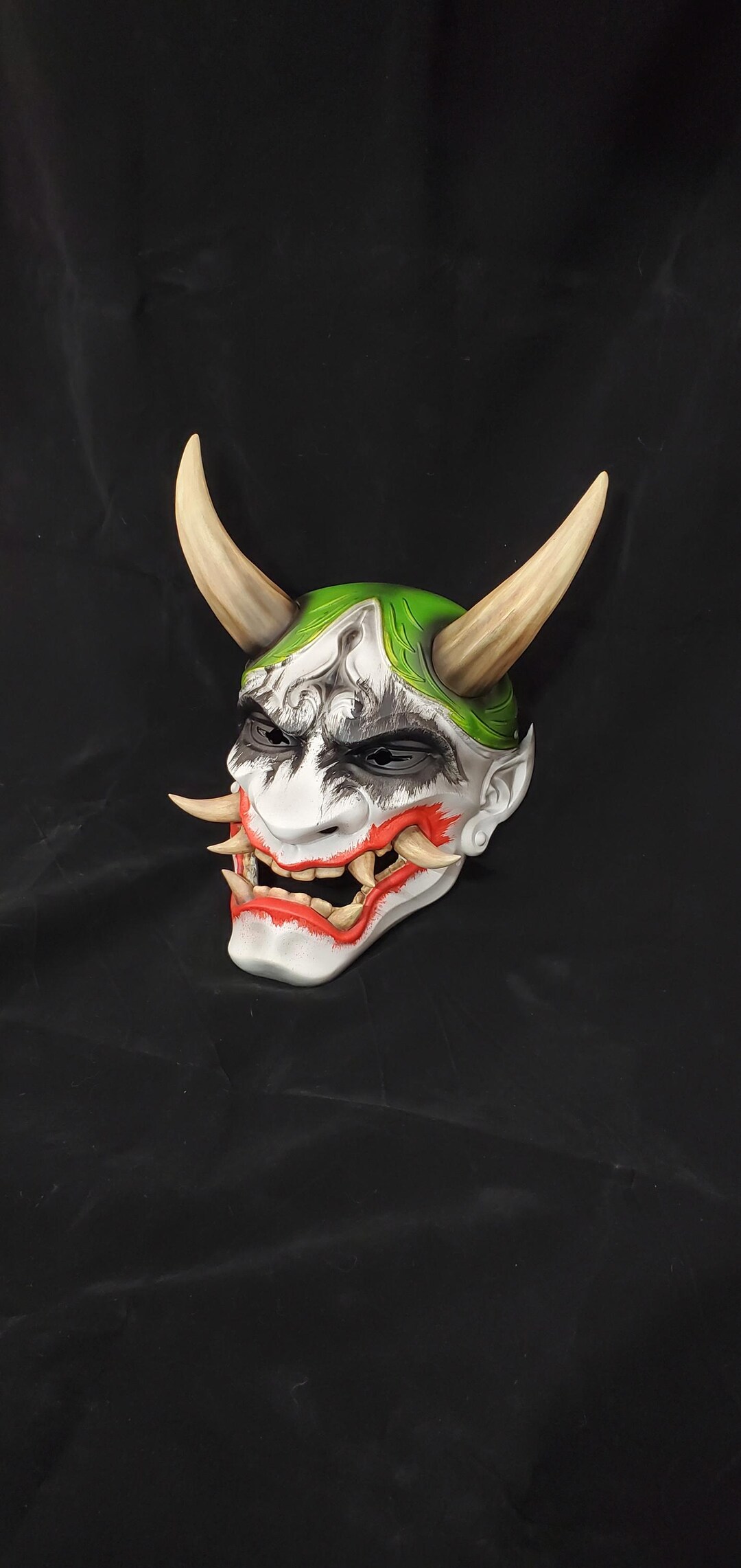 Japanese ONI Mask EL JOKE - Etsy