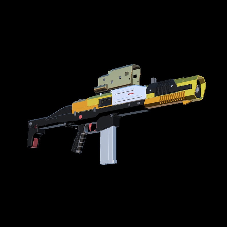 Death Stranding Cosplay Sam Porter Assault Rifle Files for - Etsy Ireland