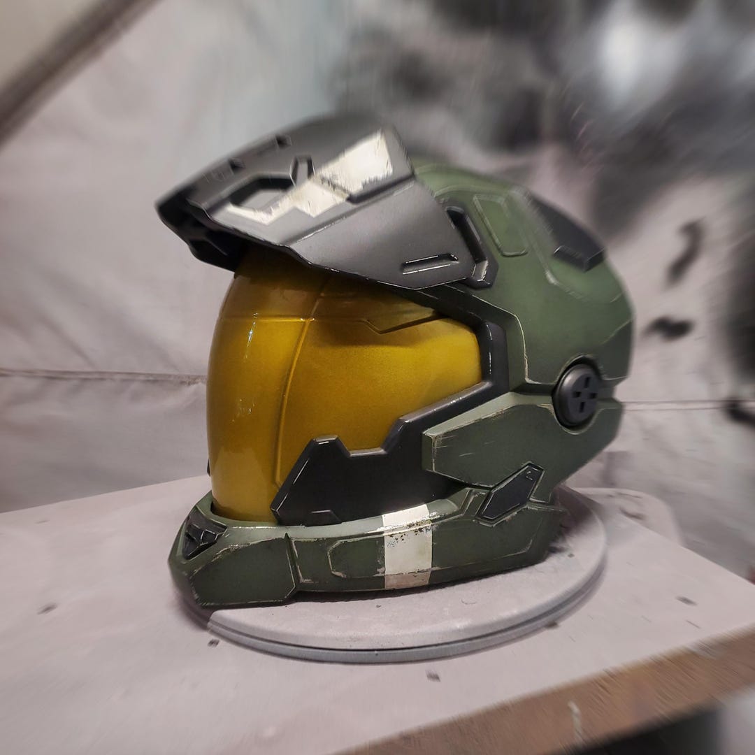 Halo Haunted Helmet - Files for 3D Printing - Etsy